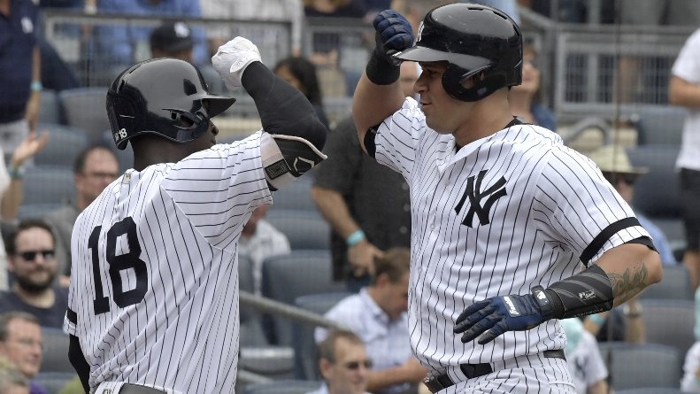 Nomar Mazara y Gary Sánchez cuadrangulares,; Orioles, Medias Rojas ...