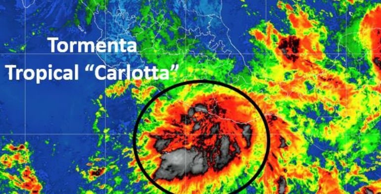 Se forma la tormenta tropical Carlotta | La Nación Dominicana, Todo tu ...