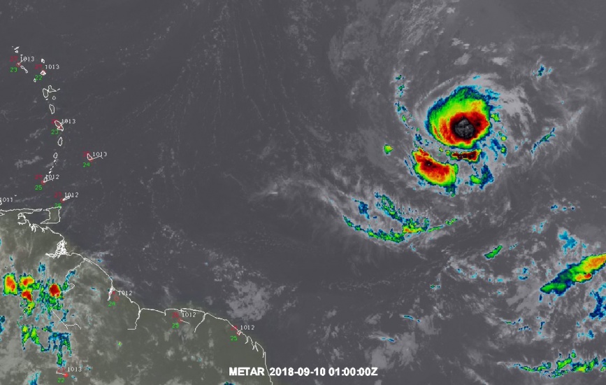 Isaac se degrada a tormenta tropical, se desplaza a 22 kilómetros por ...