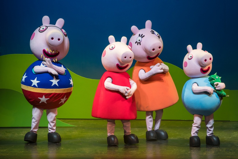 ¡Se acaba la espera! Peppa Pig jugara a lo grande...Viene con un show ...