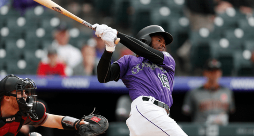 Dominicano Raimel Tapia produce carrera del triunfo de Rockies sobre ...