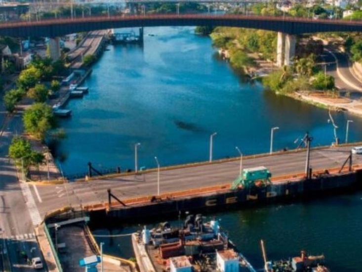 Obras Públicas cerrará al tránsito el puente flotante este sábado ; el cierre será de 10:00 a.m ...