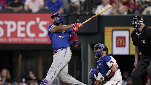 Vladimir Guerrero Jr sopló dos jomrones y Ramón Laureano uno; Luis ...