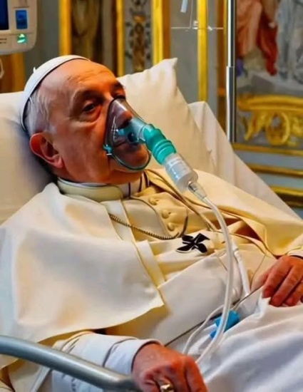 Empeora la salud del papa Francisco; El Vaticano informa que el pontífice sufrió una crisis ...